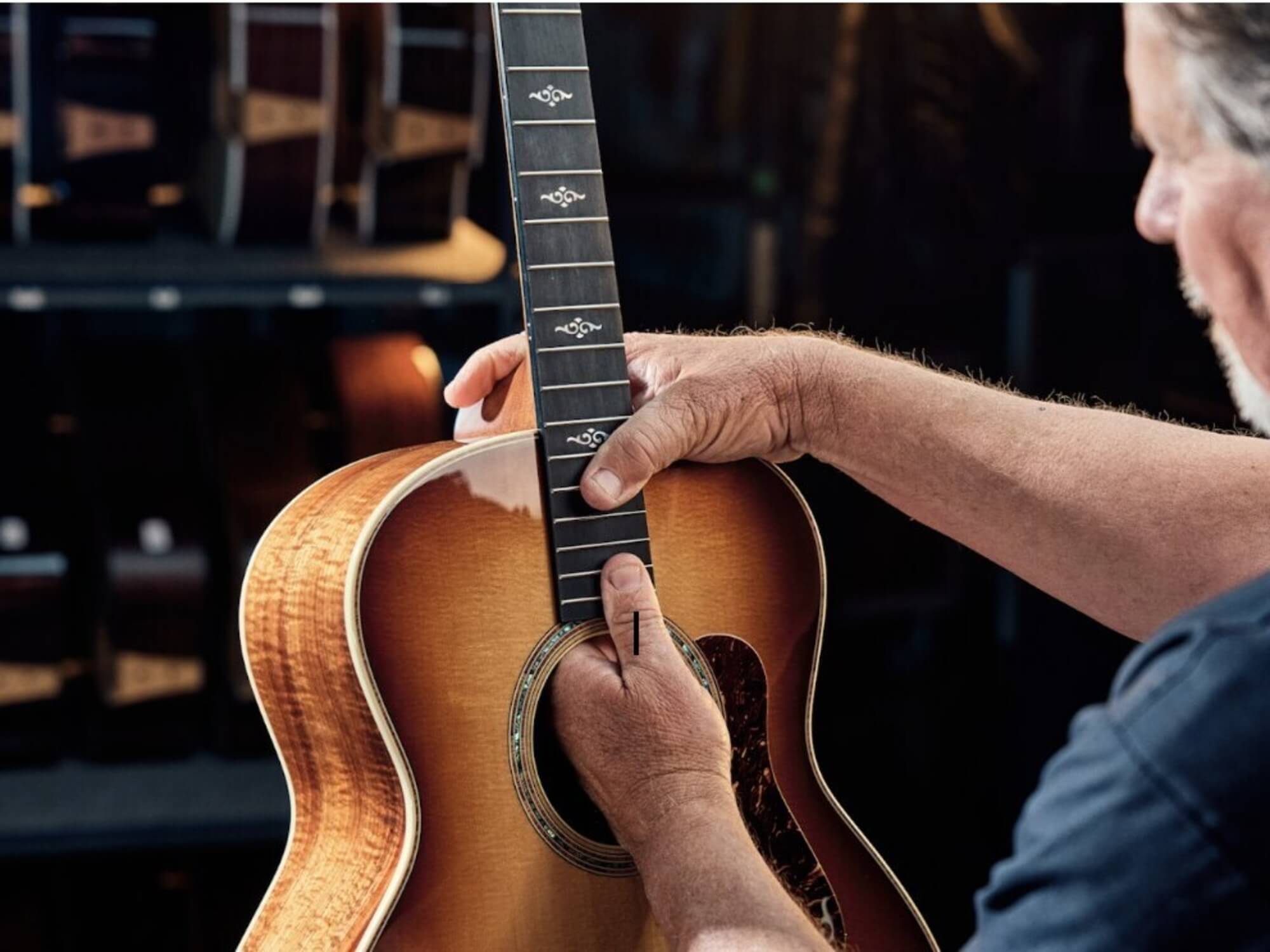 Taylor’s new Action Control Neck lets you micro-adjust string height in ...